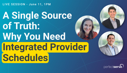 A Single Source of Truth: Why You Need Integrated Provider Schedules - Lightning Bolt Solutions